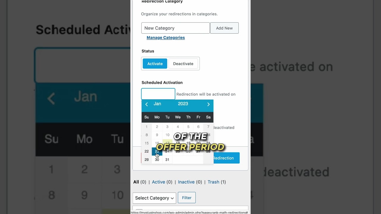 Scheduled Redirects For Limited Time Offers - chrisswright.com